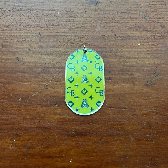 Care Bears | Jewelry | Care Bears Grumpy Bear Dog Tag Style Necklace ...